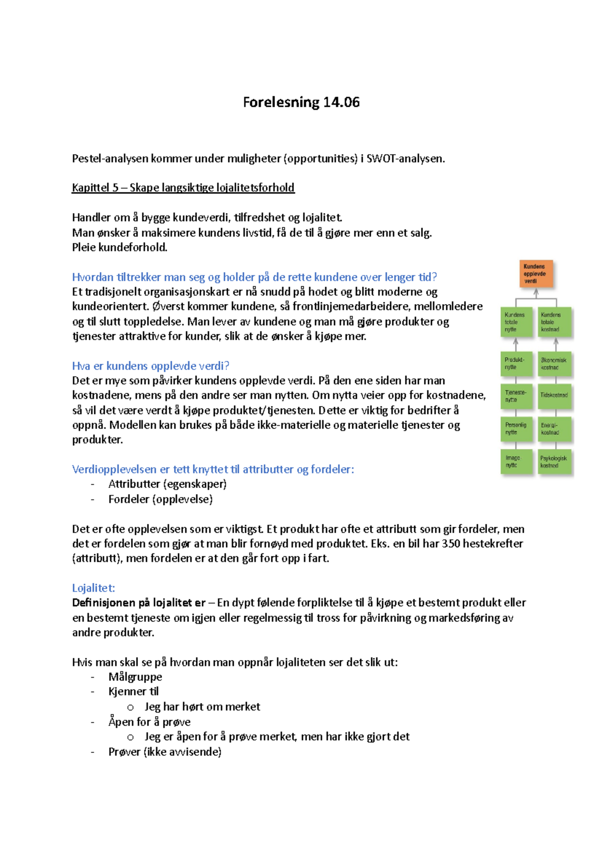 Kapittel 5 og 6 Markedsføringsledelse - Forelesning 14. Pestel-analysen kommer under muligheter ...