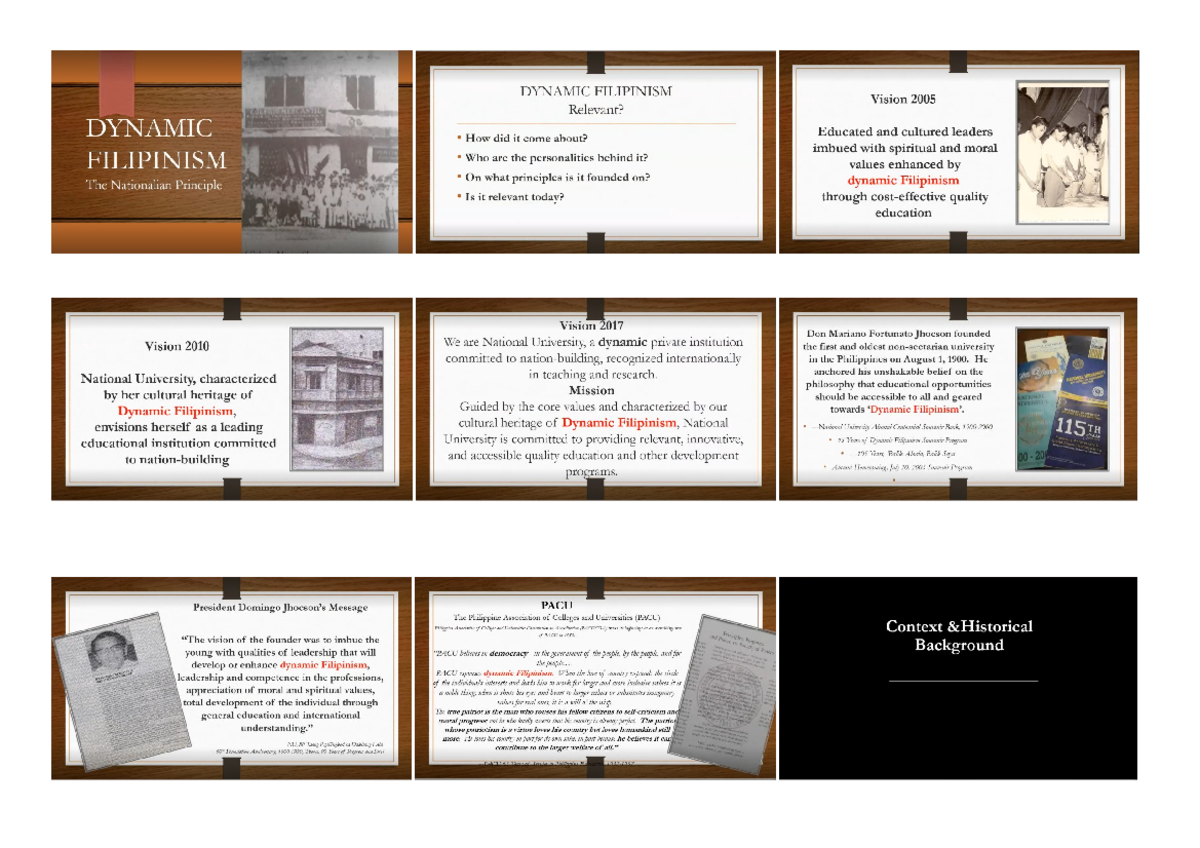 Dynamic Filipinism (webinar) - BS Medical Technology - Studocu