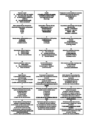 Kwestionariusz rodzic ADHD - Conners Early Childhood - Perent Response ...