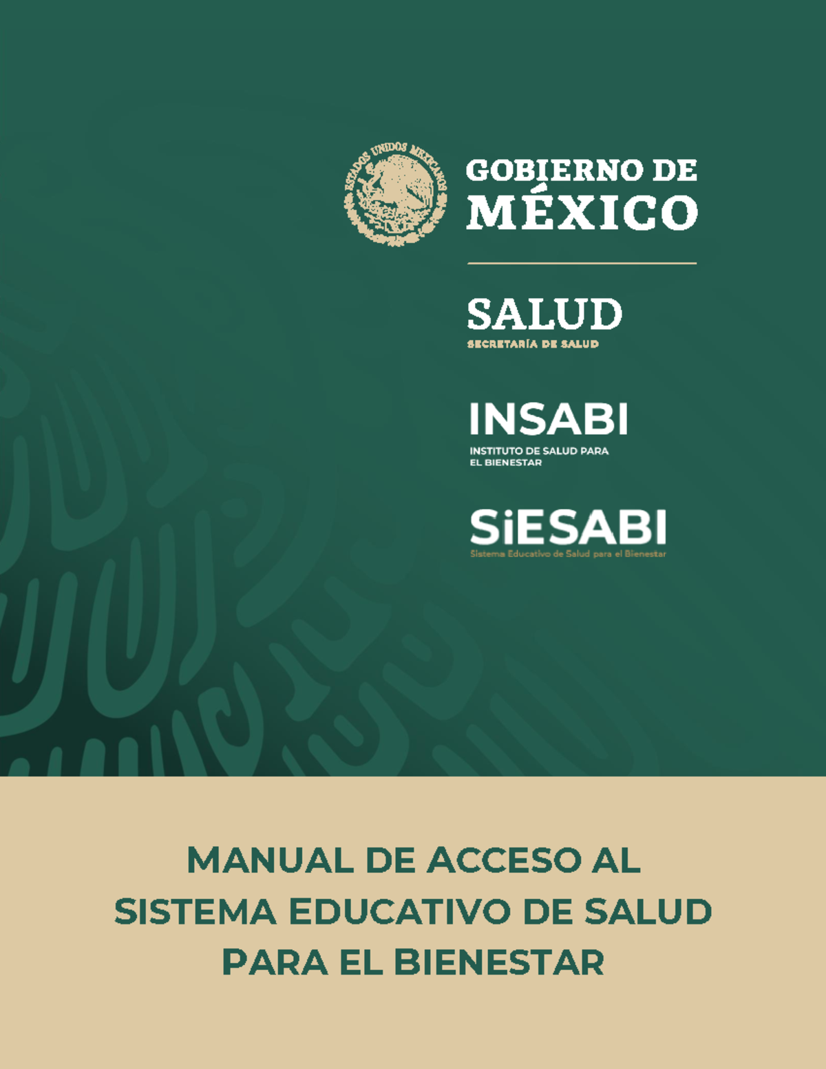Manual de Ingreso a Si Esabi (1) - MANUAL DE ACCESO AL SISTEMA ...