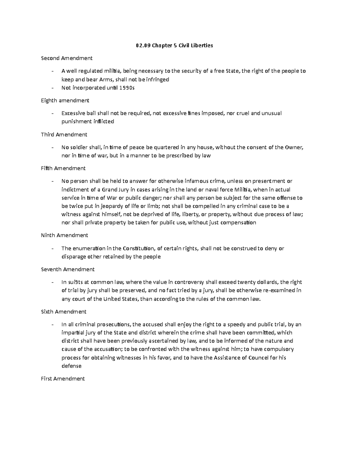 02.09 Chapter 5 Civil Liberties - 02 Chapter 5 Civil Liberties Second ...