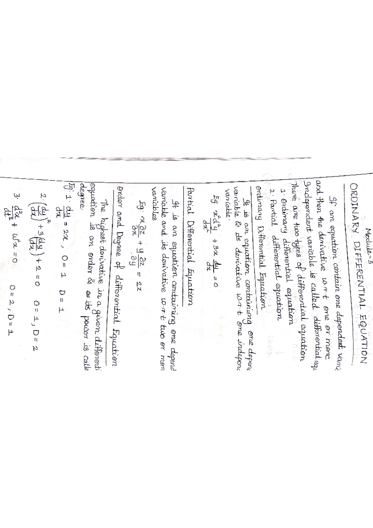 Maths module 3 notes - Engineering Mathematics - Studocu
