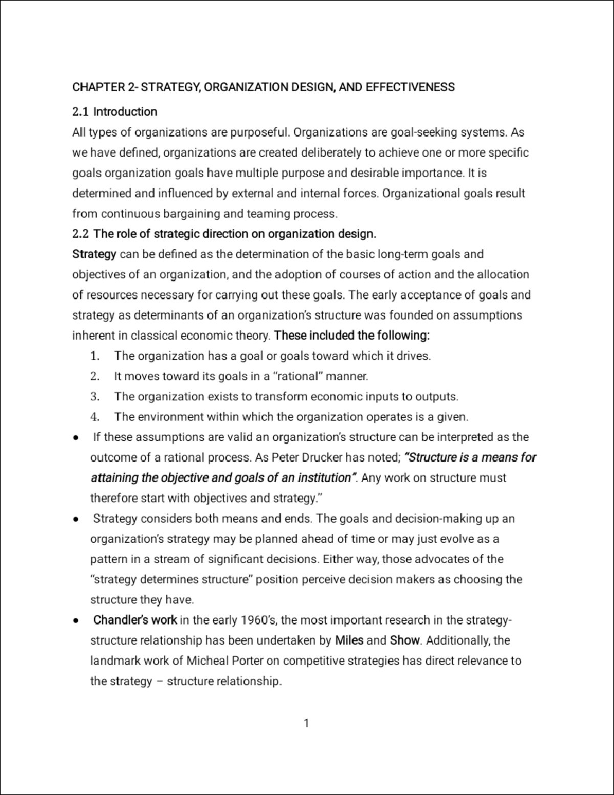 Orga chapter 2 - OB is the standard of organisation - Organisation behaviour - Studocu