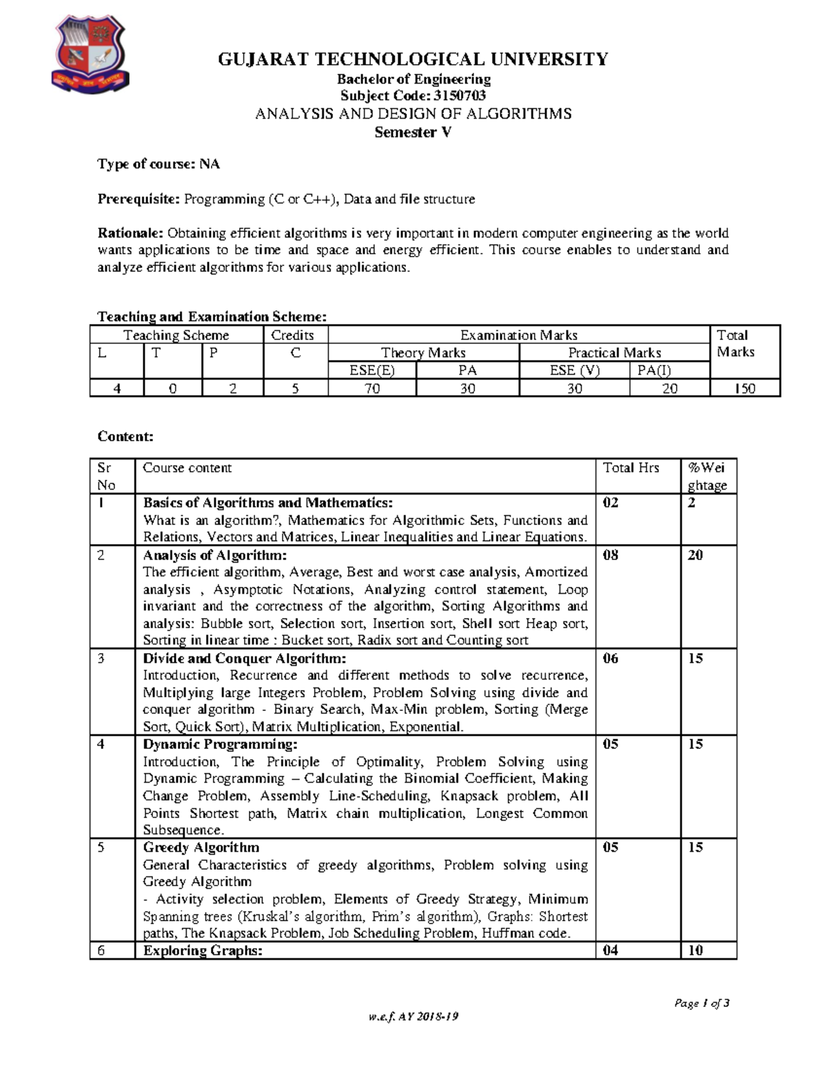 3150703 - Help for ada subject - GUJARAT TECHNOLOGICAL UNIVERSITY ...