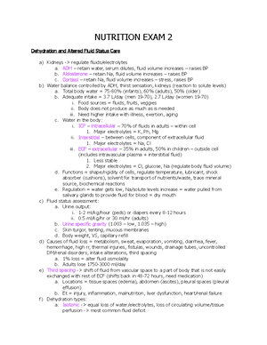 Exam 3 SG - Exam 3 Nutrition Study Guide - Exam 3 Study Guide ...