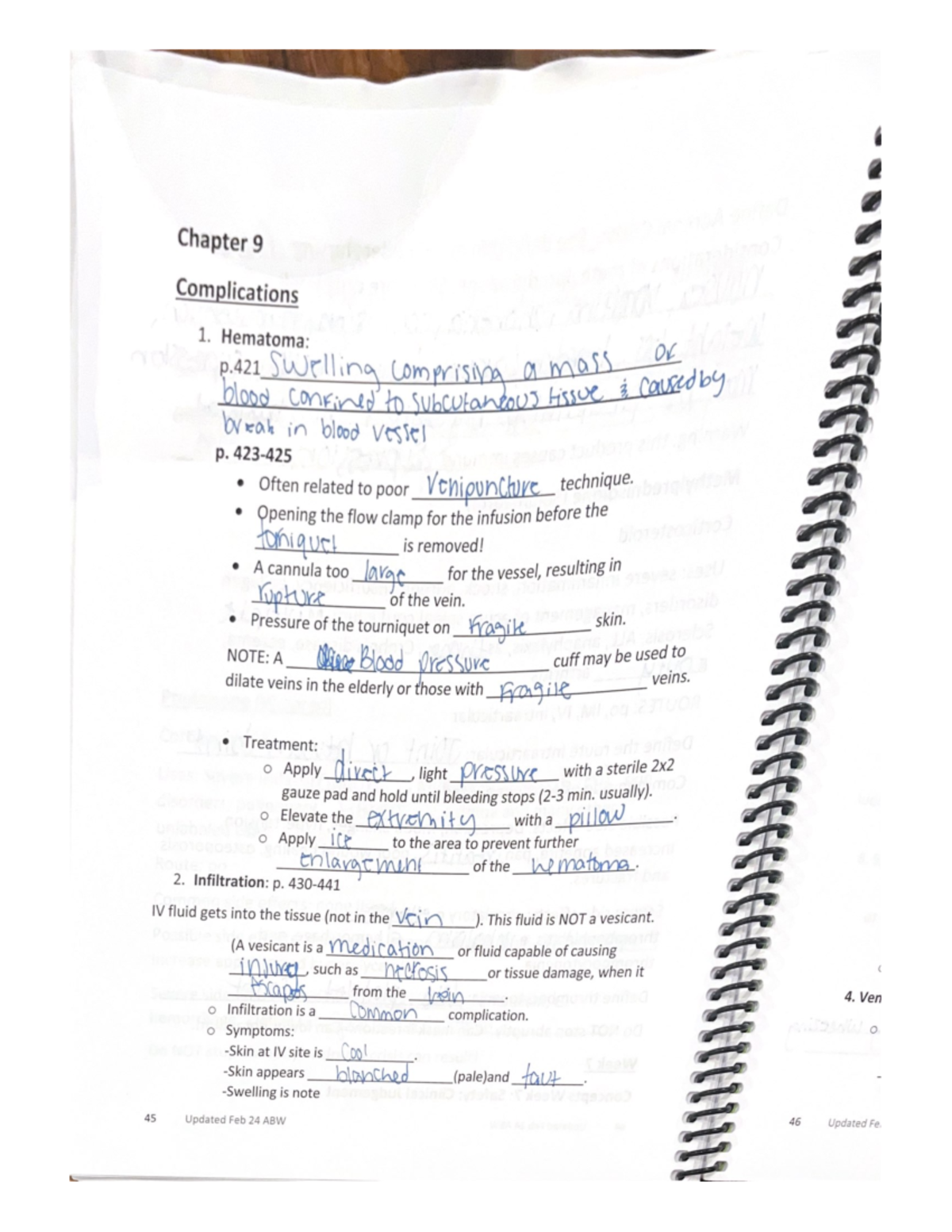 Chapter 9 - homework - NURS 330 - Studocu