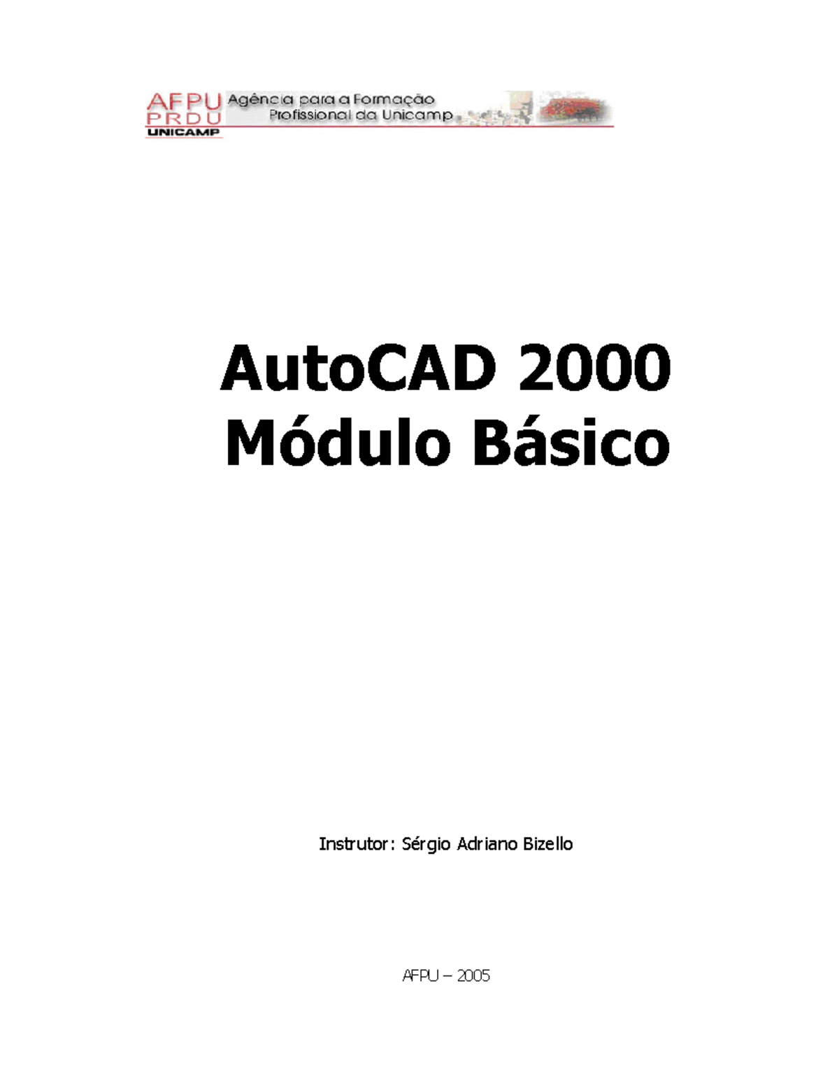 Auto CAD 2000 - Básico - atividade - - Studocu