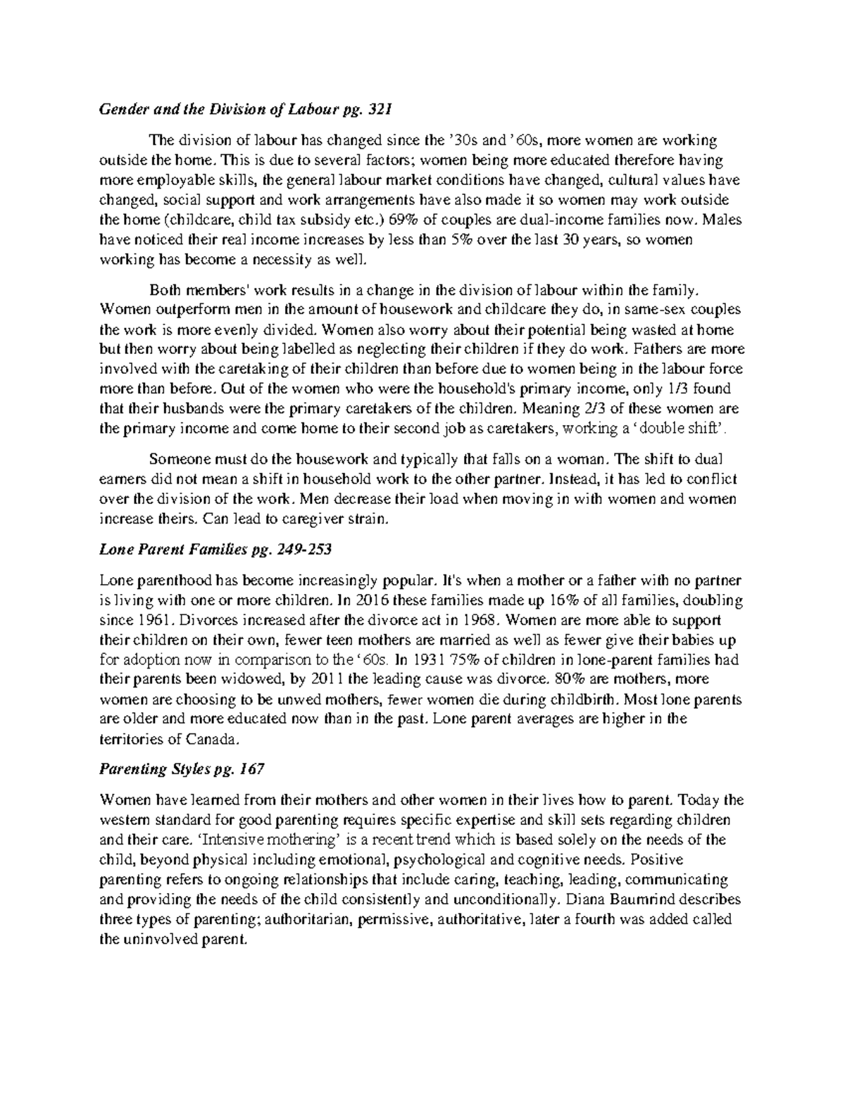 sacr2040midterm-2review-gender-and-the-division-of-labour-pg-321-the
