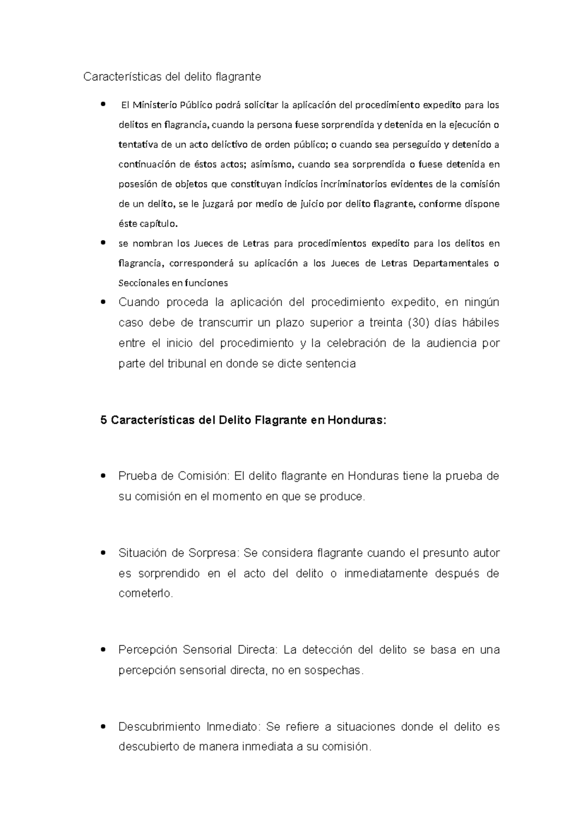Delito Flagrante: Definición, Características Y Consecuencias – YLEAV