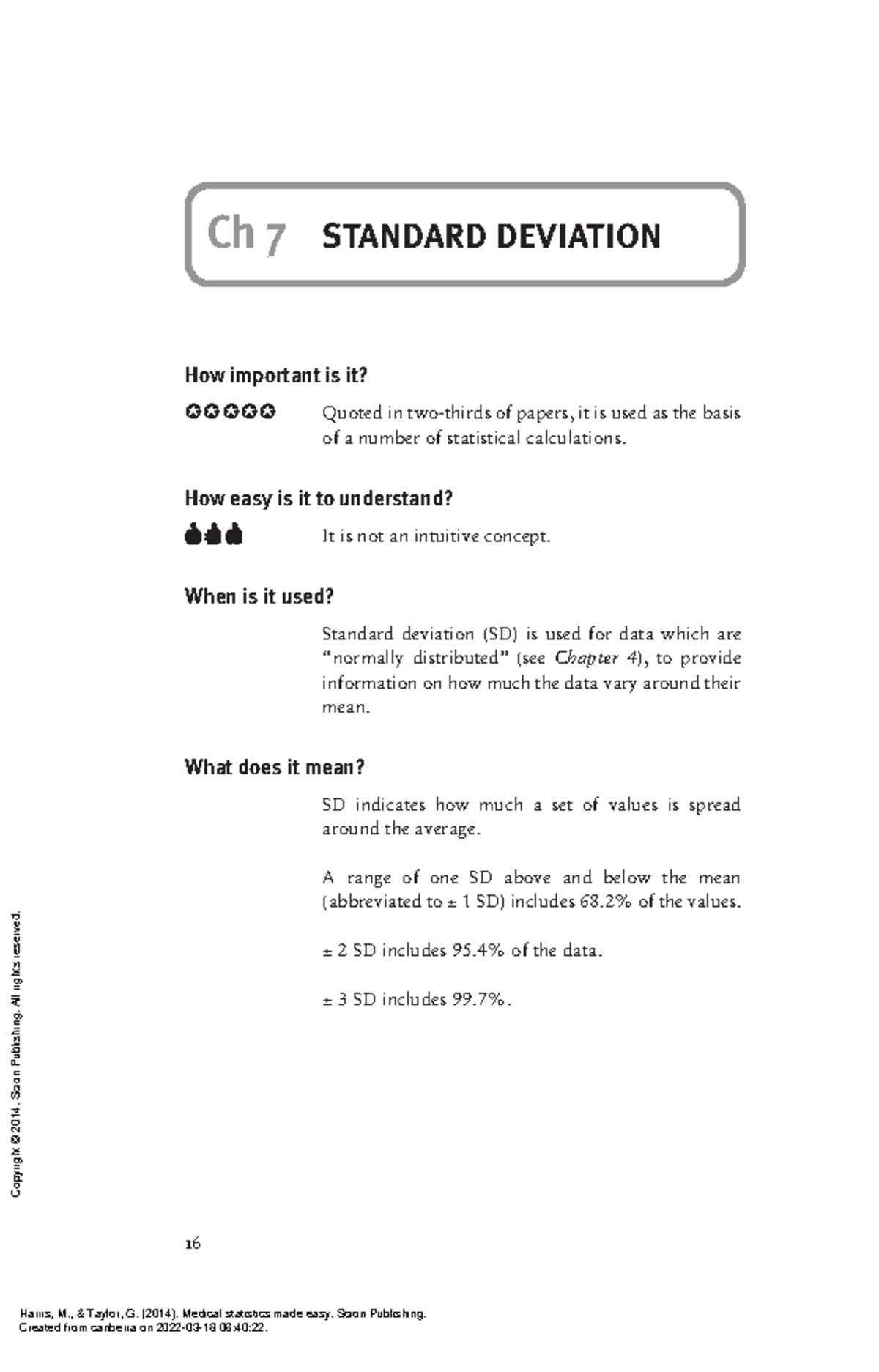 Medical Statistics Made Easy - ( Statistics Which Describe DATA ) - 16 ...