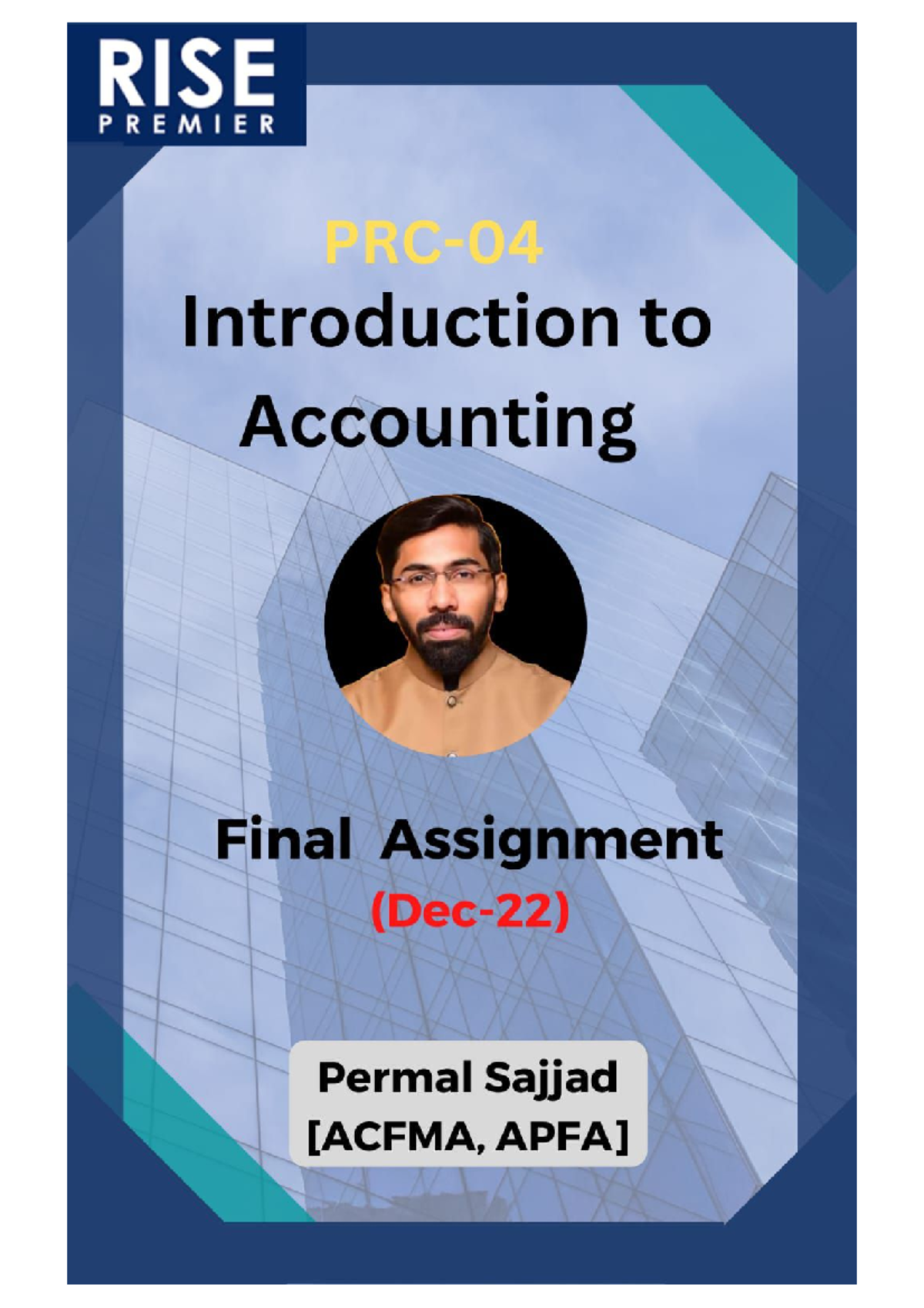 ITA Questions Dec 22 by Permal Sajjad - Advanced financial management ...