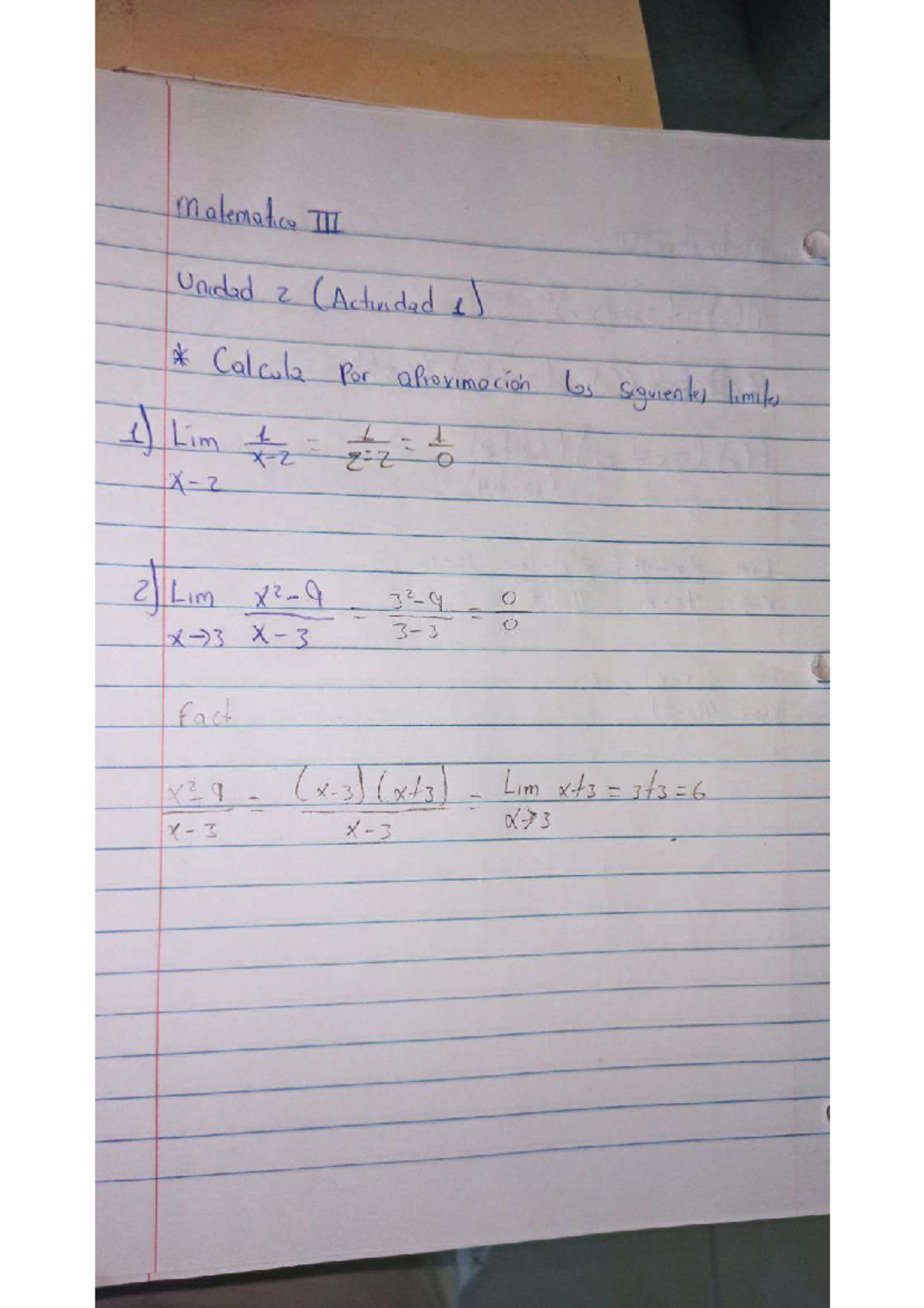 Unidad 2 actividad 1 mat 3 - Matematica III - matematice III Unidad 2 ...