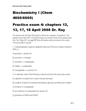 Chapter 18 Study Guides FALL 2022 - CHAPTER 18 STUDY GUIDE Student NAME ...