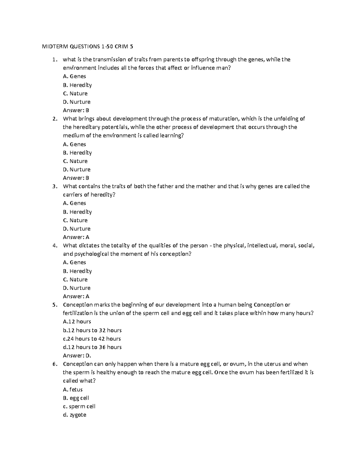 Midterm Questions 1 - juvenile delinquency and Juvenile justice system ...