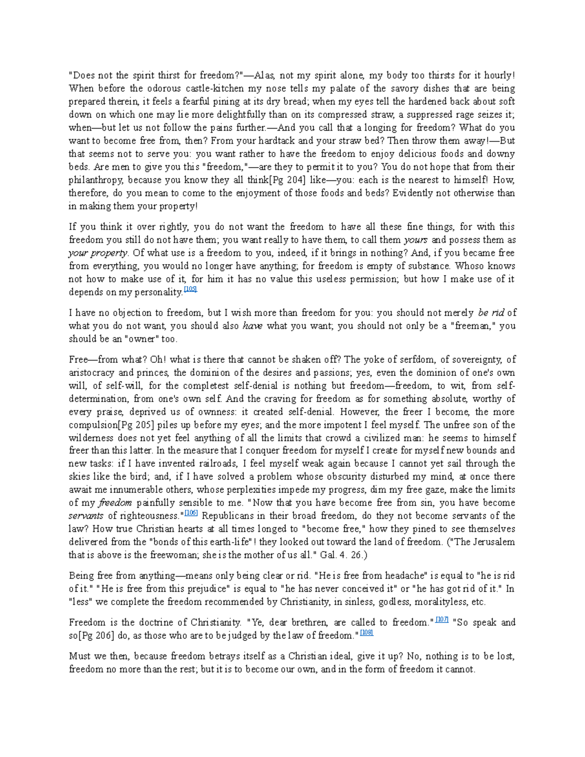 The Ego and His Own - Reaction Paper - "Does not the spirit thirst for ...