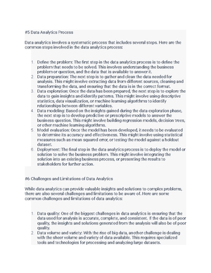 Introduction to Data Analytics for Engineers 1-2 - #1 What is Data ...