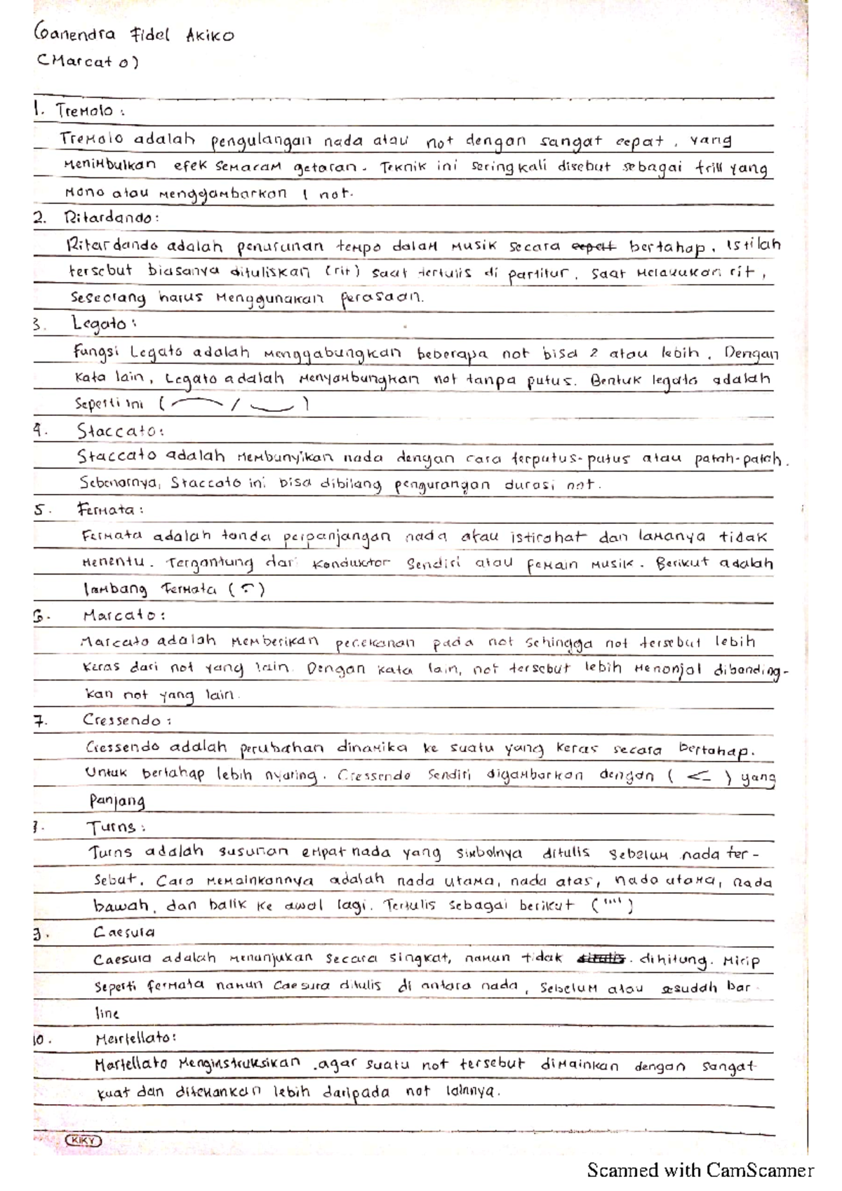 PDF 2 - Assignment - Pendidikan Seni Musik SD - Scanned with CamScanner - Studocu
