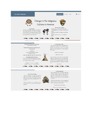 Social Studies Part 2 Reflection - There are many challenges that ...