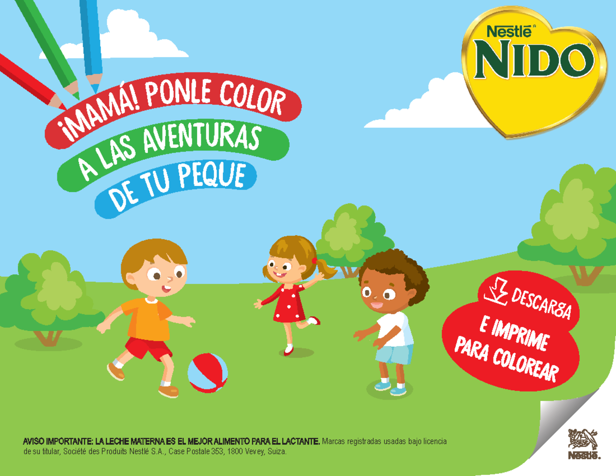 Libro-colorear-nido 230601 204549 - ¡ M á ! O n C O A a S v E uR D t U ...