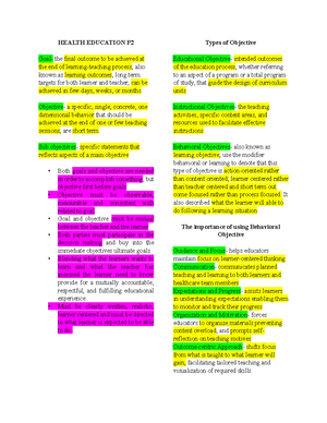 Lesson Plan in Sexually Transmitted Diseases - Copy - Lesson Plan in ...