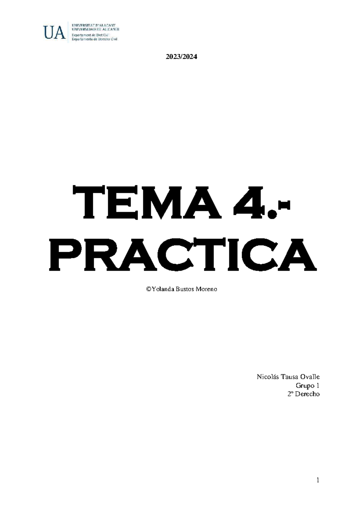 Practica TEMA 4 Alumnado - 2023/ TEMA 4 .- PRACTICA ©Yolanda Bustos Moreno Nicolás Tausa Ovalle ...