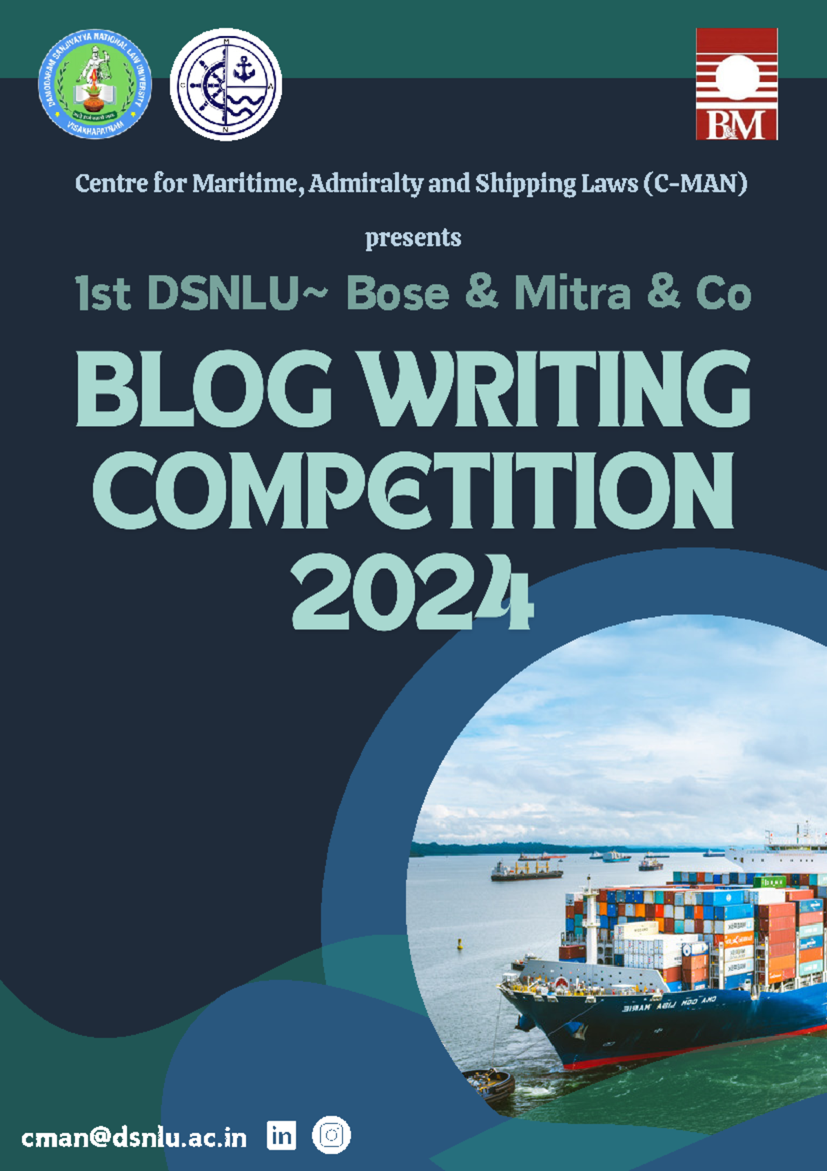 1st Dsnlu- BMC Blog Writing Competition 2024 - 1st DSNLU~ Bose & Mitra ...