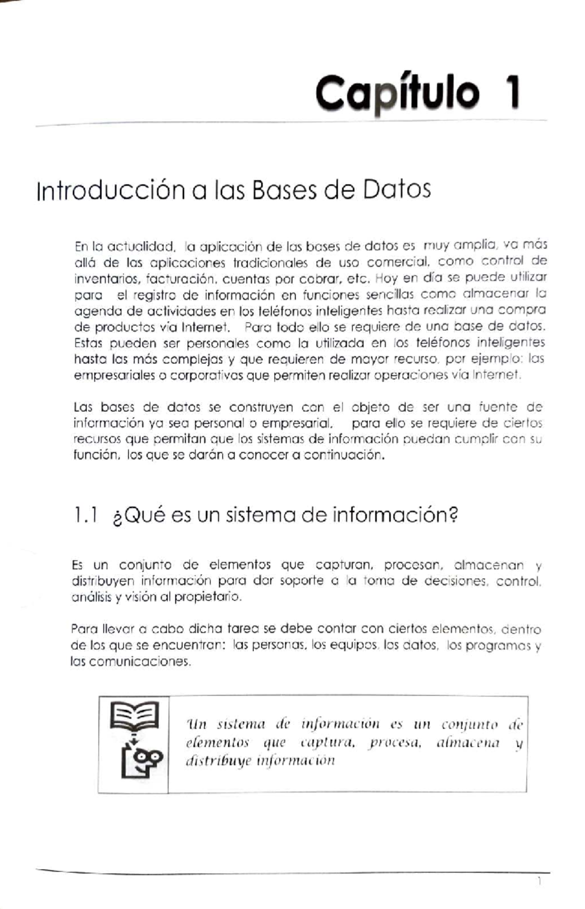 Libro base de datos pdf - Capítulo Introducción a las Bases de Datos En la actualidad, la ...