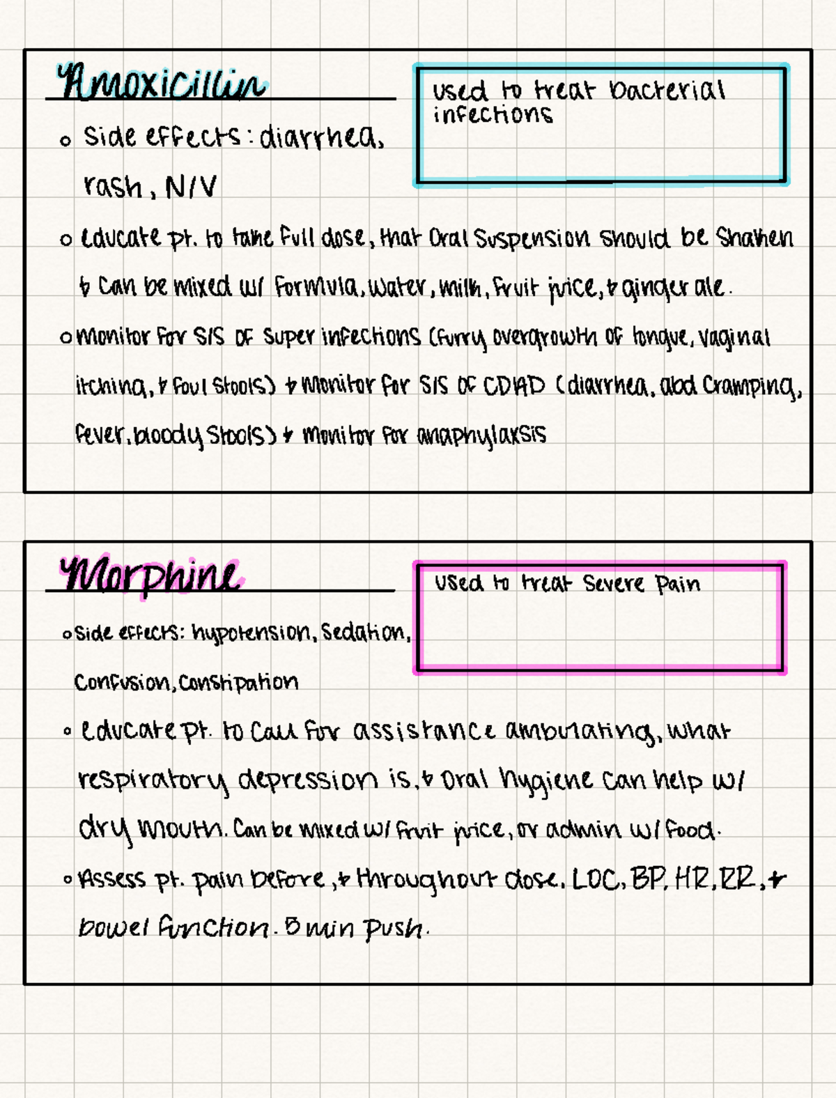 Note May 20, 2024 - Med Cards for pediatric administration ...
