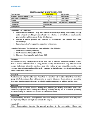 21CS32 - 21 Scheme - III Semester DATA STRUCTURES AND APPLICATIONS ...