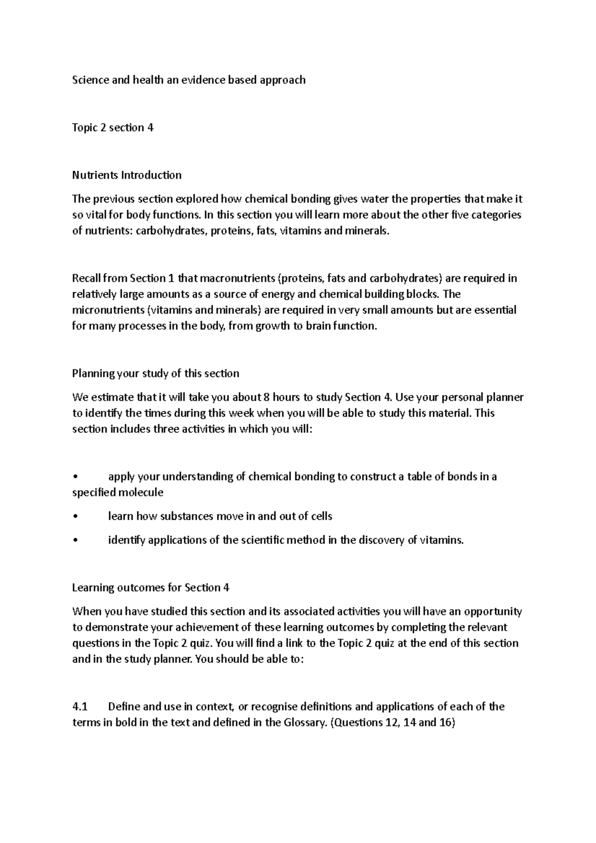 Topic 2 Section 4 4 4 1 4 Science And Health An Evidence Based topic-2-section-4-4-4-1-4-science-and-health-an-evidence-based