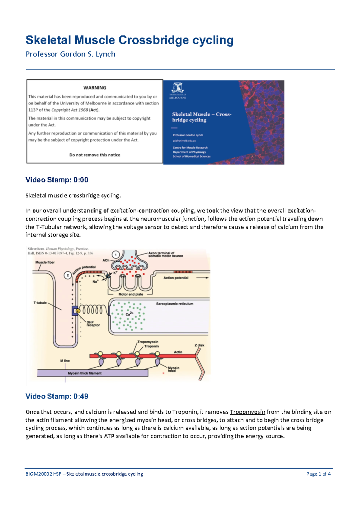 Skeletal Muscle Cross bridge cycling - Warning: TT: undefined function: 32 Warning: TT ...