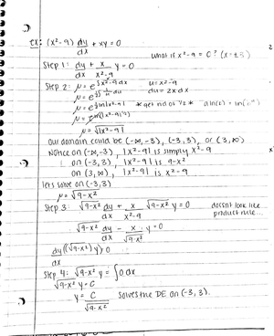 Multivariable Calculus Notes - MATH 2110Q - Studocu