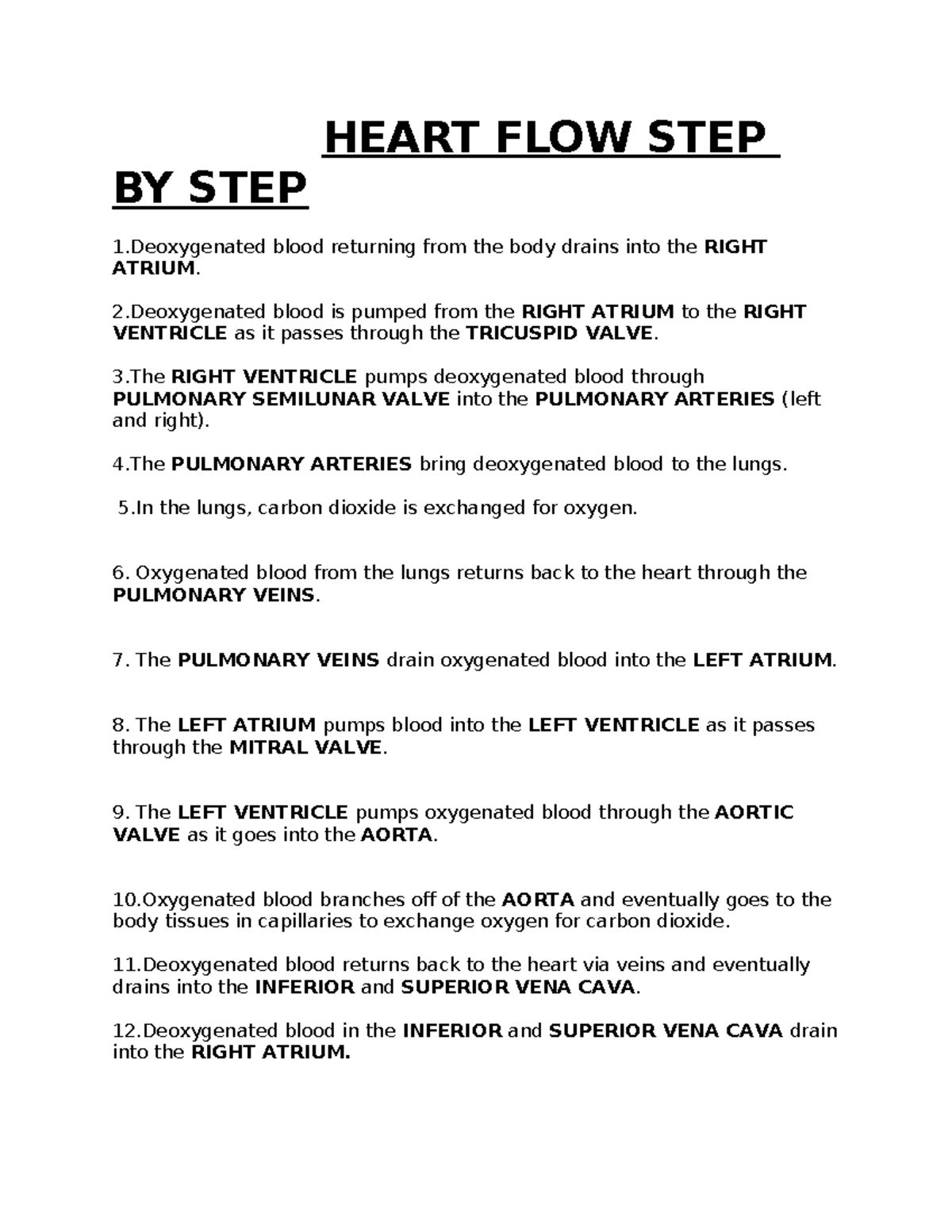 human anatomy and physiology heart blood flow for lab and lecture scb ...