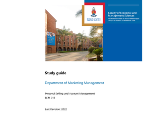 BEM 315 - Practical 1 Worksheet 2 - BEM 315 Practical 1: UNDERSTANDING ...