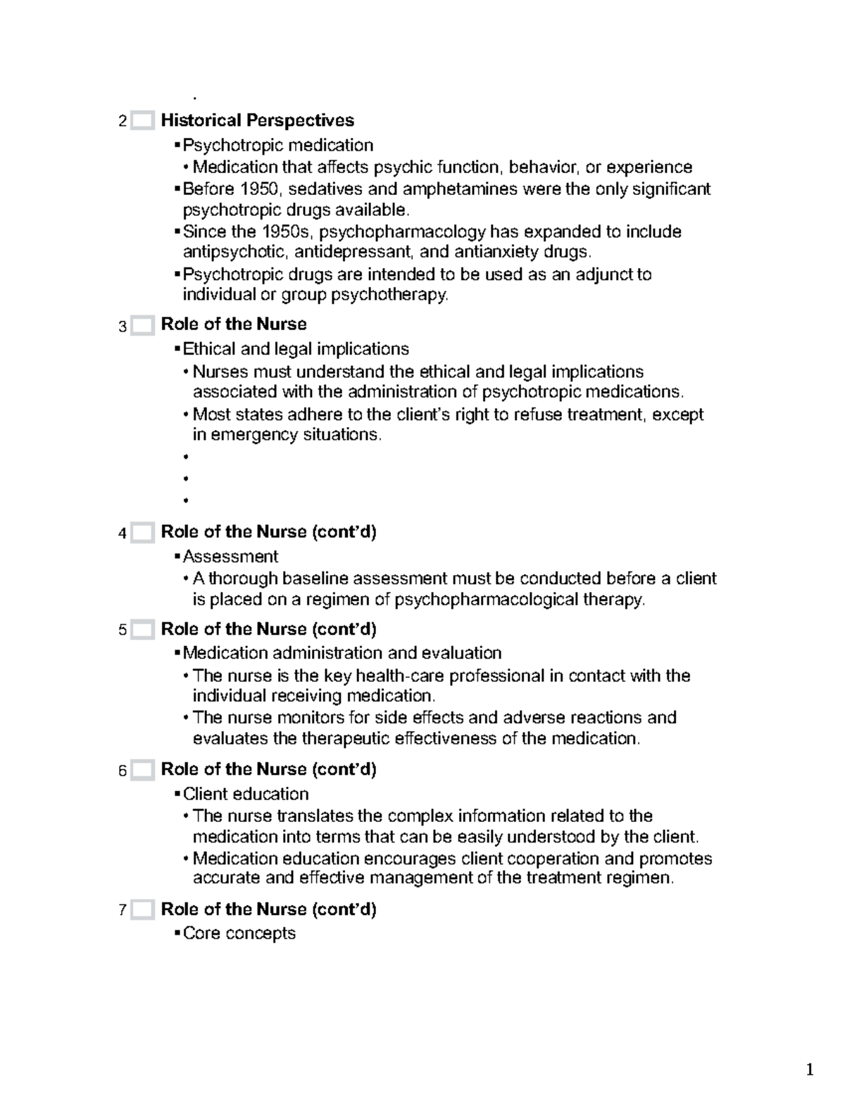 Psychopharmacology - lecture notes - Chapter 4 Historical Perspectives ...
