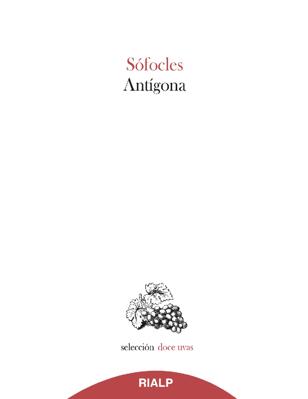 Antígona - libro recomendado - SÓFOCLES ANTÍGONA Introducción ...