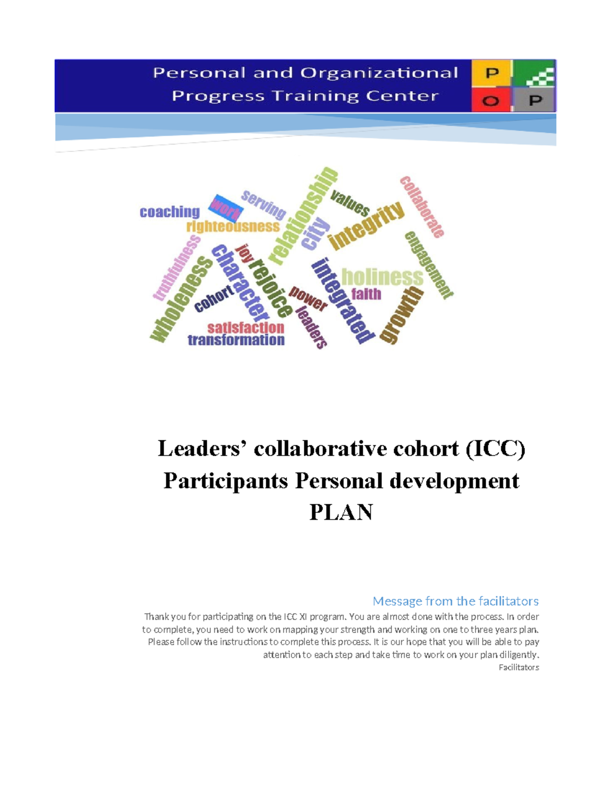 Mapping your strength - Leaders’ collaborative cohort (ICC ...