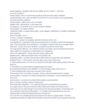 Math 4A Final Review Sheet - MATH4A - Studocu