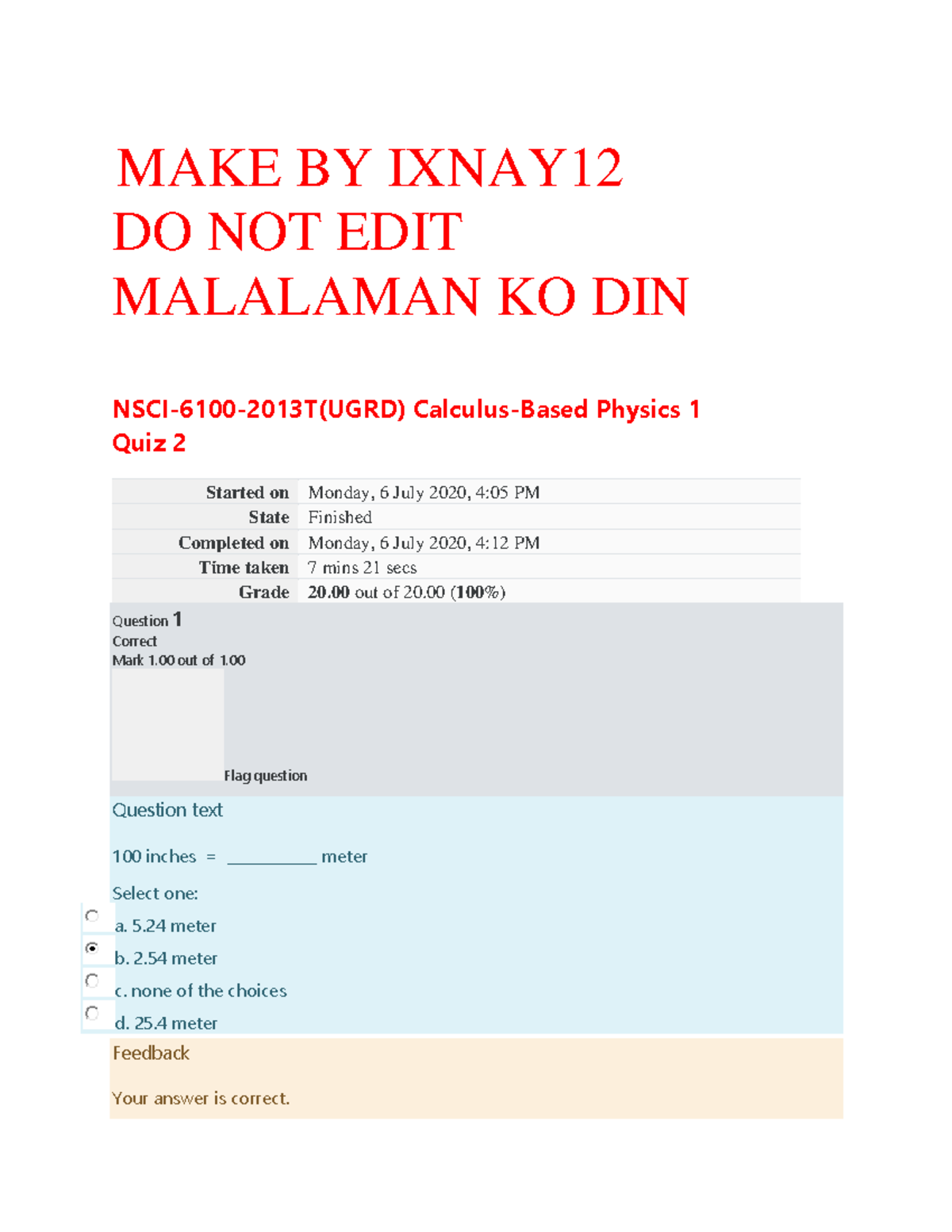 Prelim Quiz 2 - UGRD-IT6202-2016S- Database Management - MAKE BY IXNAY DO NOT EDIT MALALAMAN KO ...