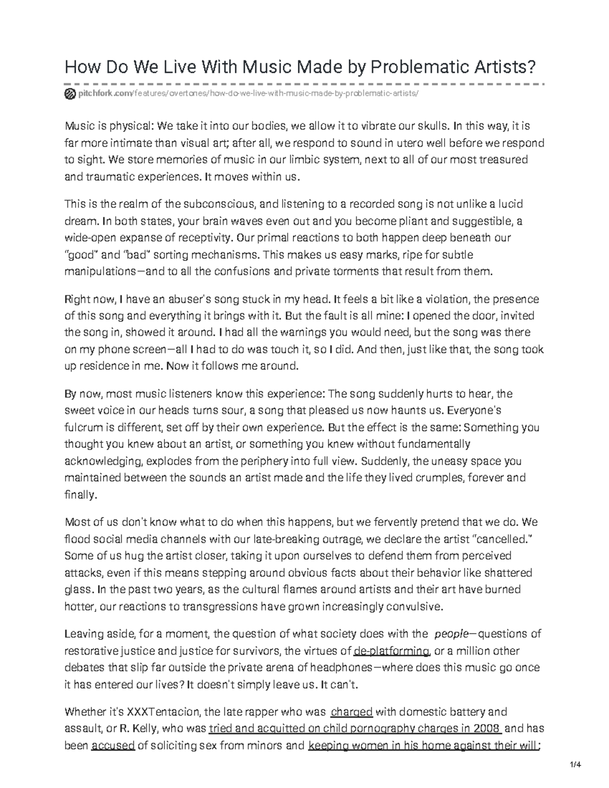 4b. Greene Problematic Artists and the maerican univeristy - How Do We ...