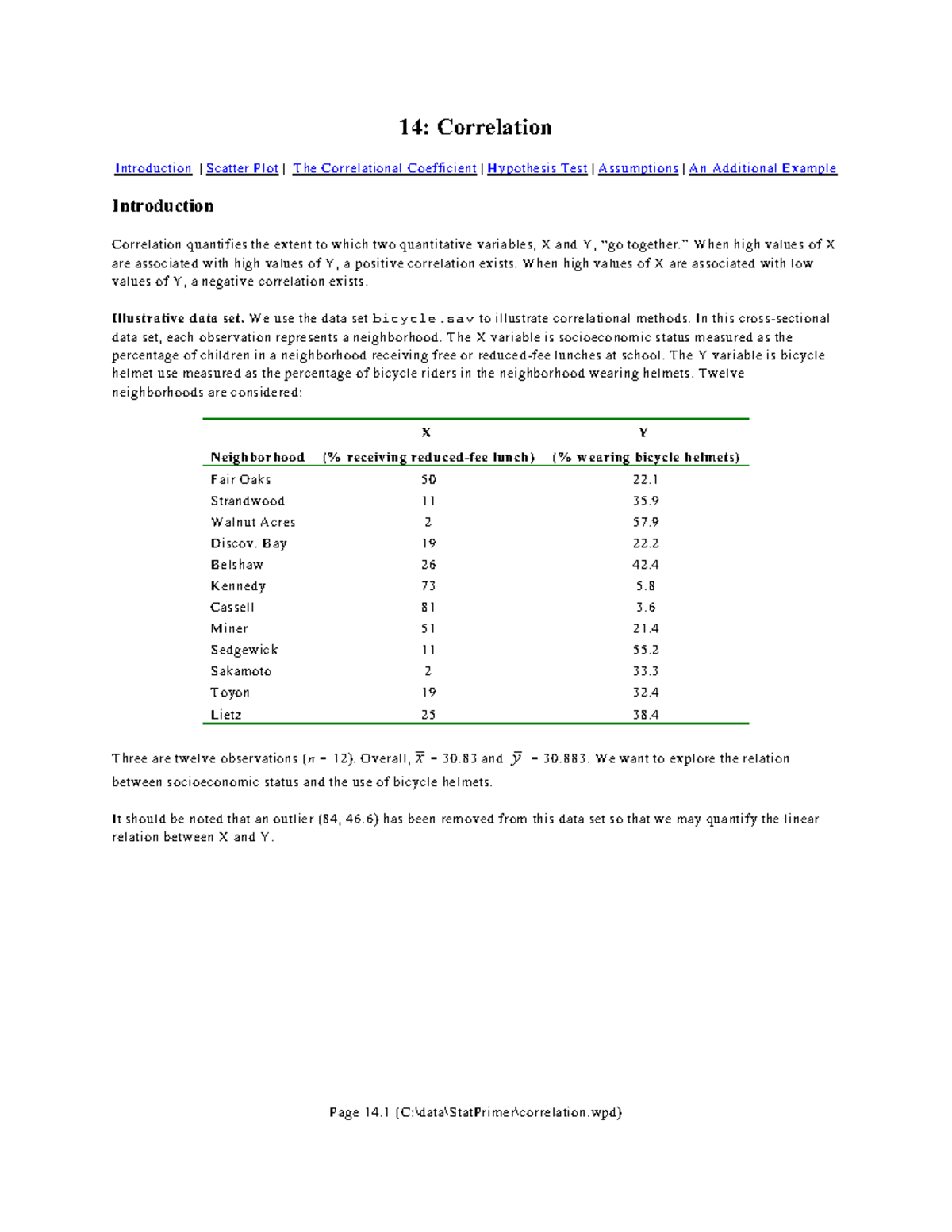coskmddcekmlecmf - 14: Correlation Introduction | Scatter Plot | The Correlational Coefficient ...