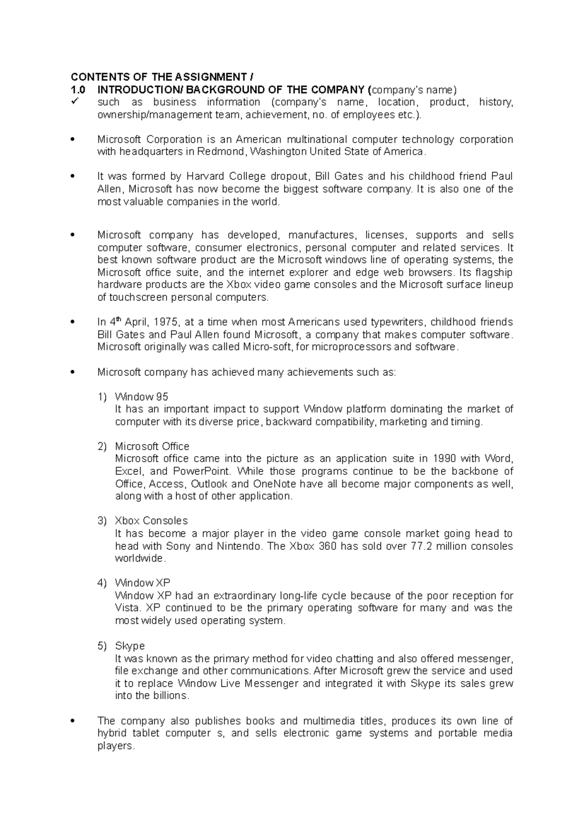 Assignment MGT Infographic - CONTENTS OF THE ASSIGNMENT / 1 ...