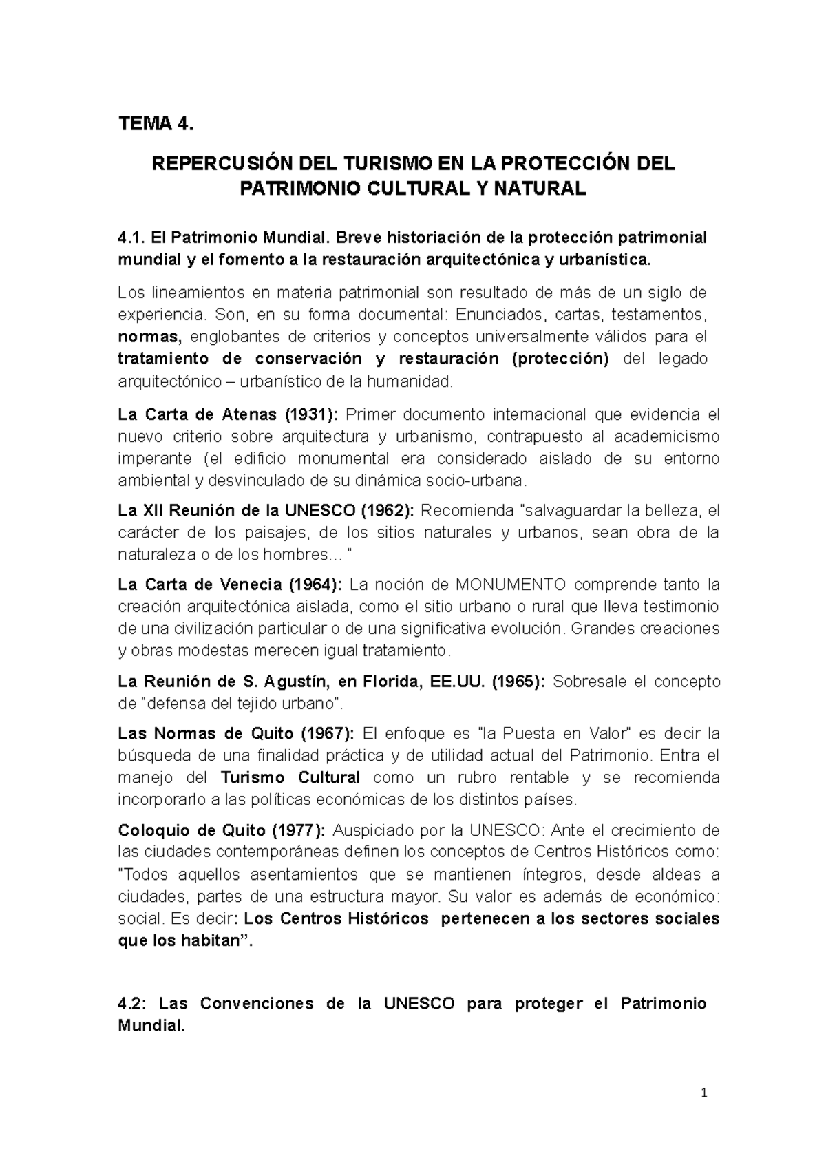 TEMA 4. PT. - Es explicito - TEMA 4. REPERCUSIÓN DEL TURISMO EN LA ...