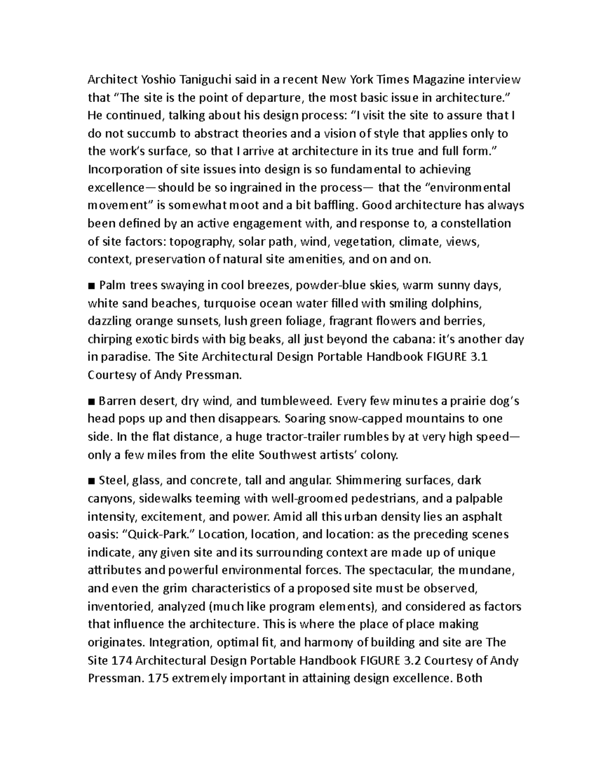 AR 18 - Lecture notes 3-7 - Architectural Design 1 - TIP - Studocu