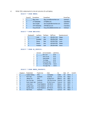 Homework Assignment 1 Solution - Homework Assignment 1 Solution: Entity ...