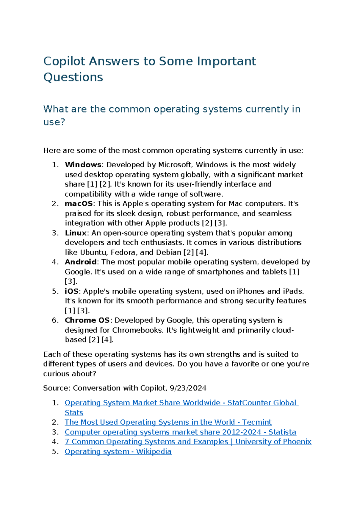 Copilot Answers-Deployment and Common Environments - Copilot Answers to ...