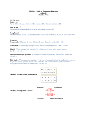 Module 3 Skeleton Notes Math Completed - Lauren Spaseska Module 3 ...
