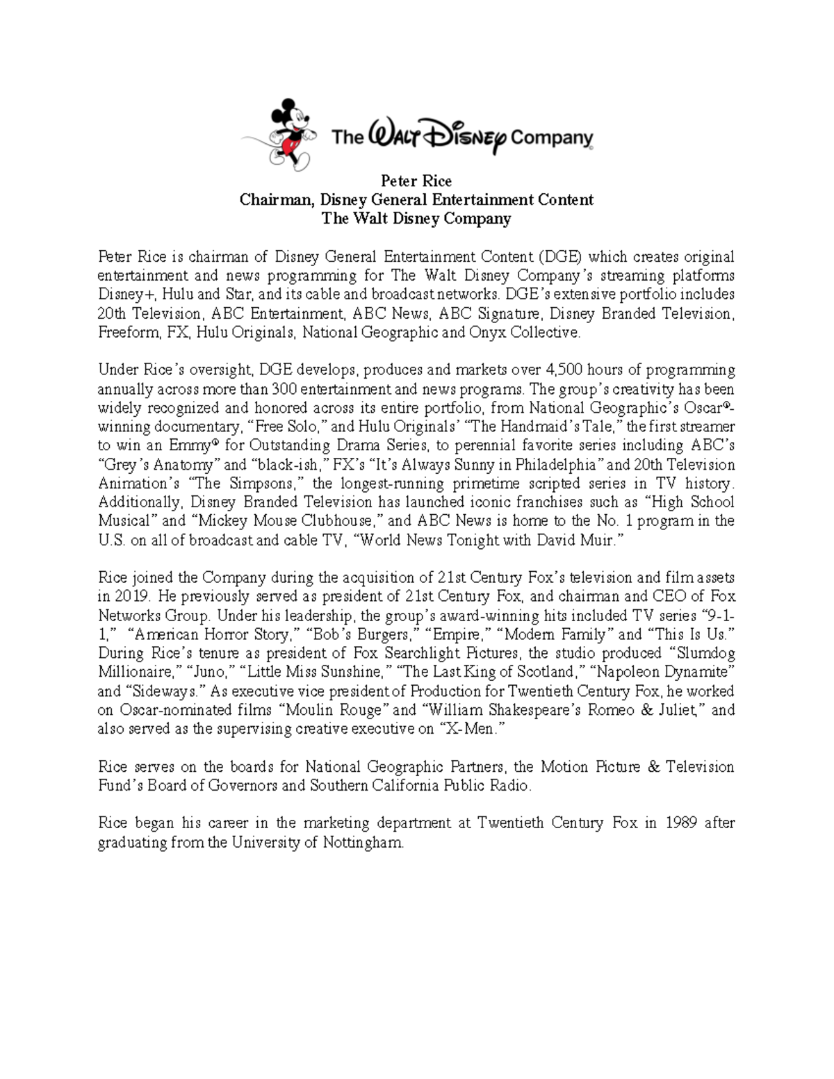 Peter Rice Bio 1 very great man a well known figure - Peter Rice ...