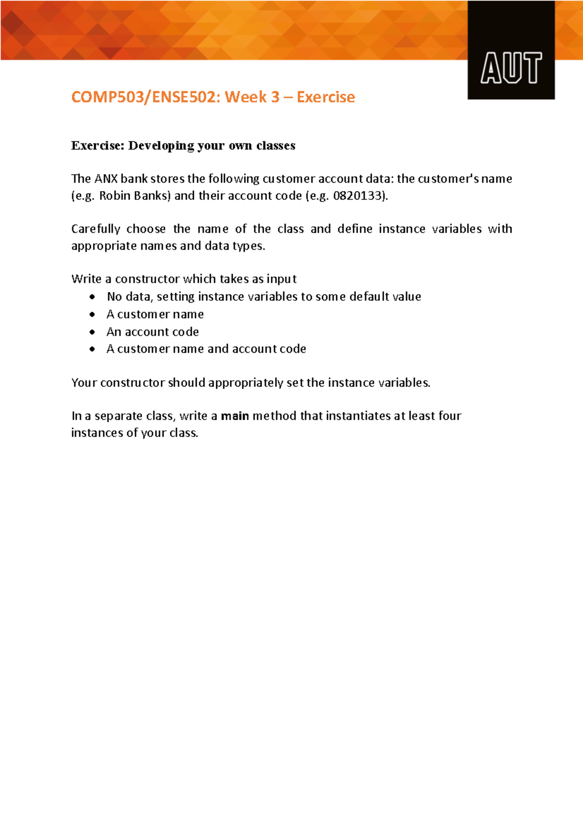Wk03 Lab Exercises N A Warning Tt Undefined Function 32 Exercise Developing Your Own