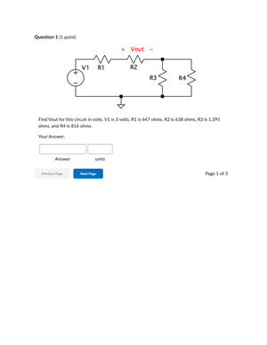 Lab 1 (dc power & ohm's law) - DC Power Supply and Ohm’s Law Objec&ves ...